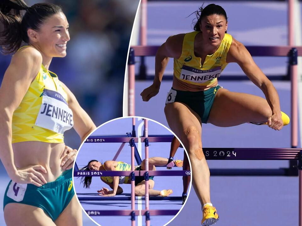 ‘Jiggling’ track star Michelle Jenneke ran Olympic hurdles with ...