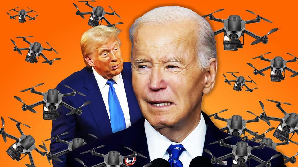 Biden Slaps Down Trump and Explains the Mystery Drones - NewsBreak
