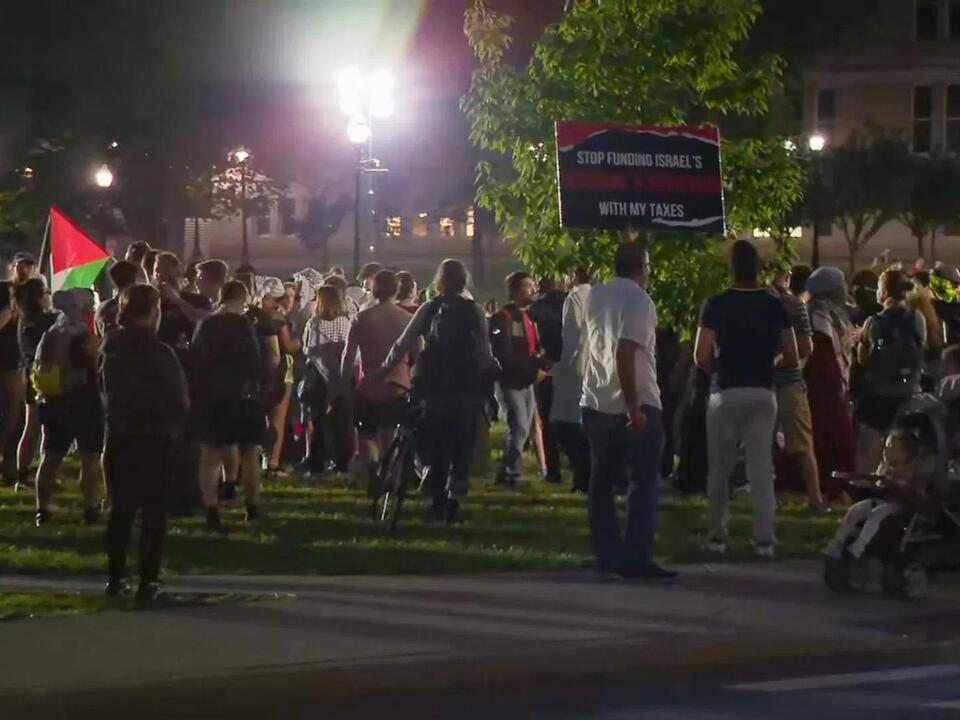 Pro-Palestinian protest held on OSU's campus on Wednesday ends without ...