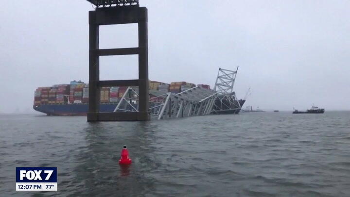 Baltimore bridge collapse: Third body recovered from water as Biden ...