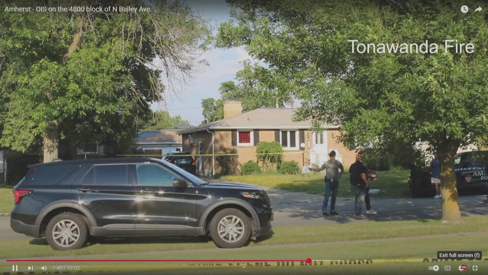 Suspect hospitalized after allegedly stabbing officer in Amherst ...