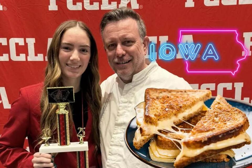 The Best Iowa Grilled Cheese Is Made By A High School Student - NewsBreak