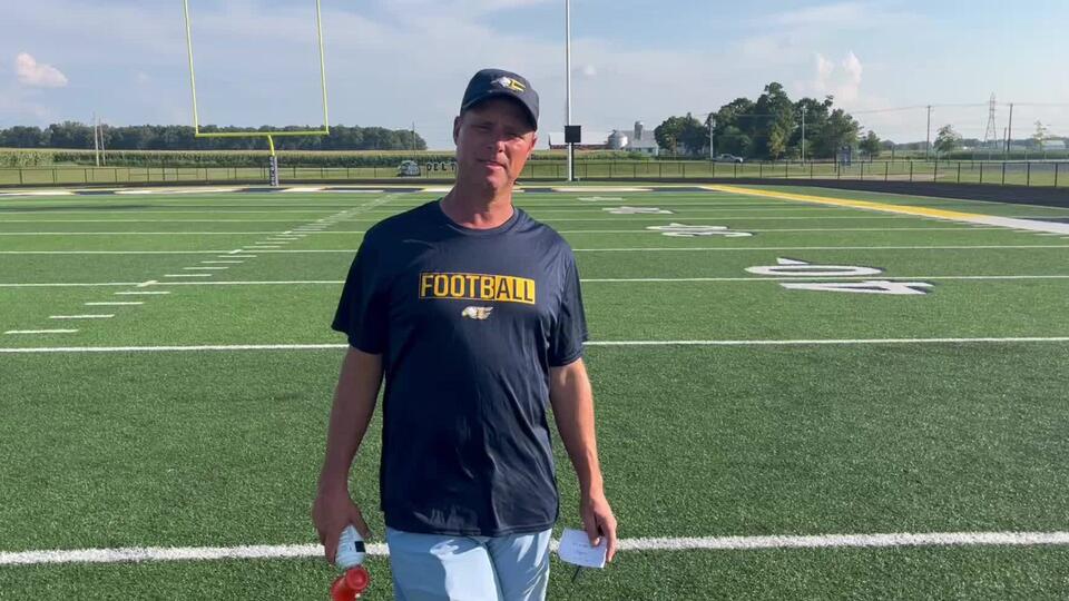 Delta football coach Billy Lynch previews the Eagles' 2025 season with ...