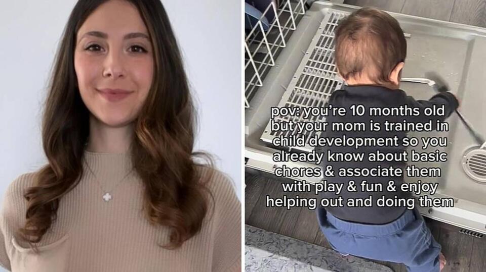 Mom Gives 1-Year-Old Son Household Chores To Show Babies ‘Are Capable ...