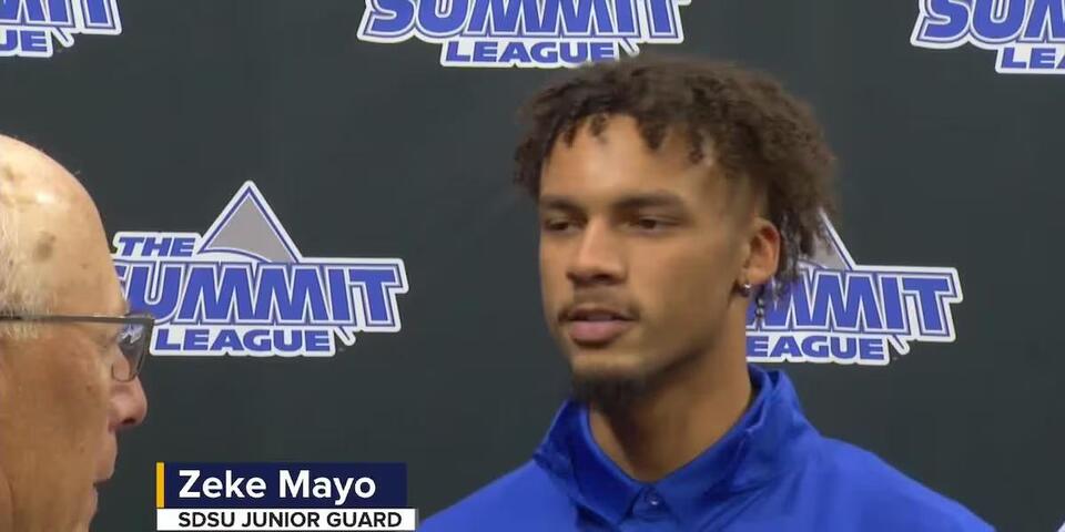 Zeke Mayo is the latest clutch player for the Jackrabbit Men - NewsBreak