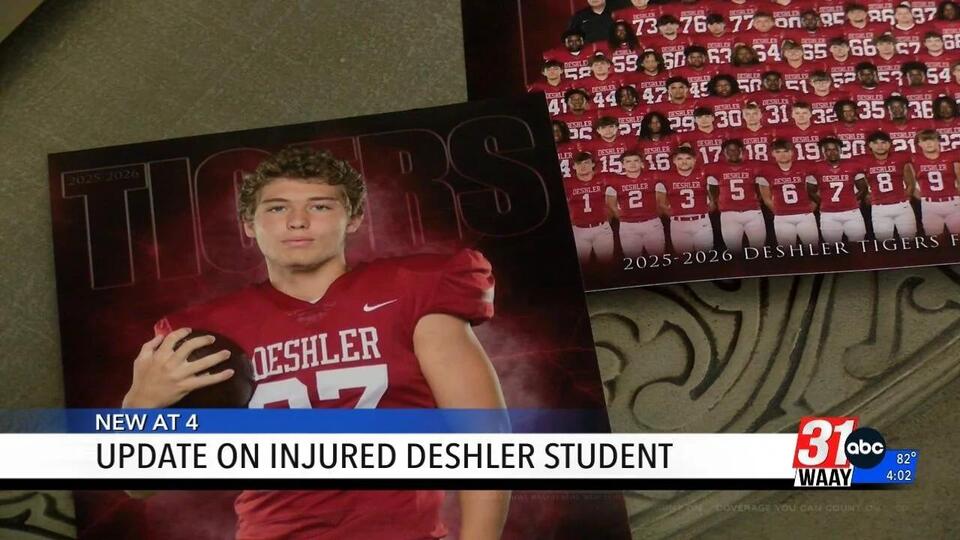 Tuscumbia police send Deshler football player August Borden's injury ...