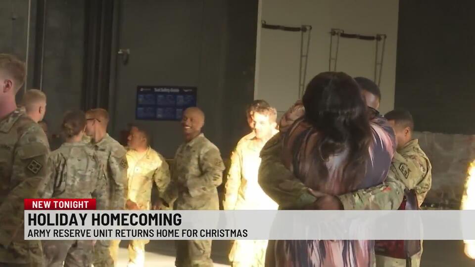 ‘It’s a journey’: U.S. Army Reserve unit returns home for the holidays ...