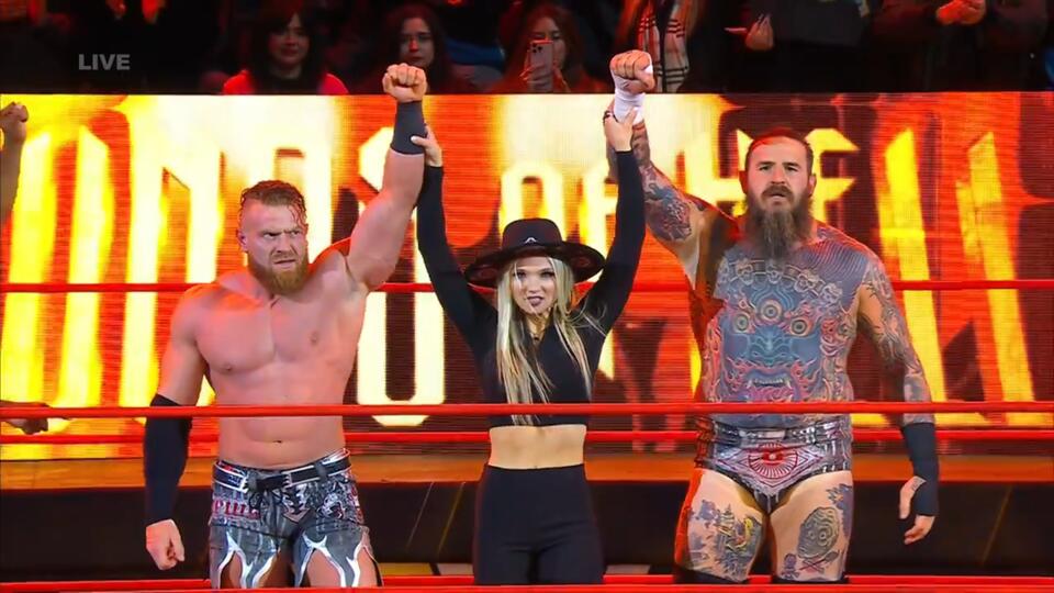 Brody King, Buddy Matthews, And Julia Hart Rebrand As Hounds Of Hell On AEW Collision ...