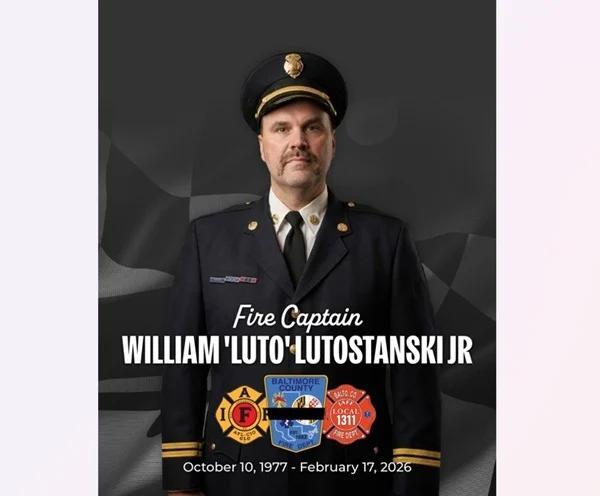 Baltimore County Fire Department mourns passing Of Retired Fire Captain ...
