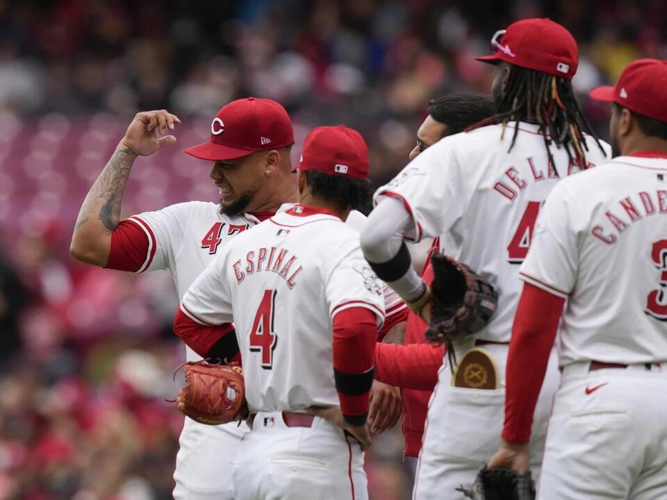 Reds pitcher Frankie Montas injured in the first inning against the Angels