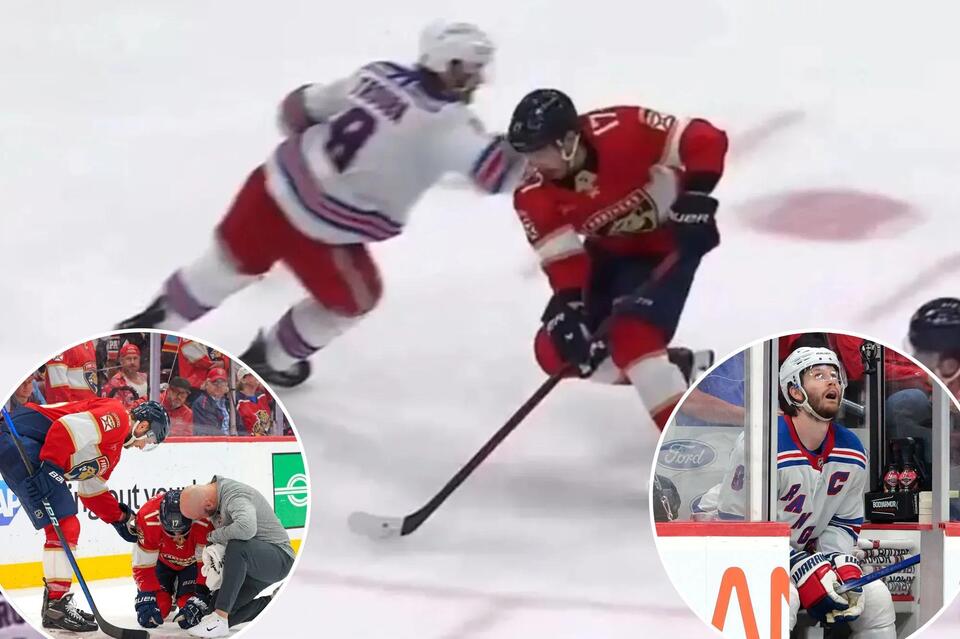 Rangers’ Jacob Trouba fined $5K for controversial elbow to Panthers ...
