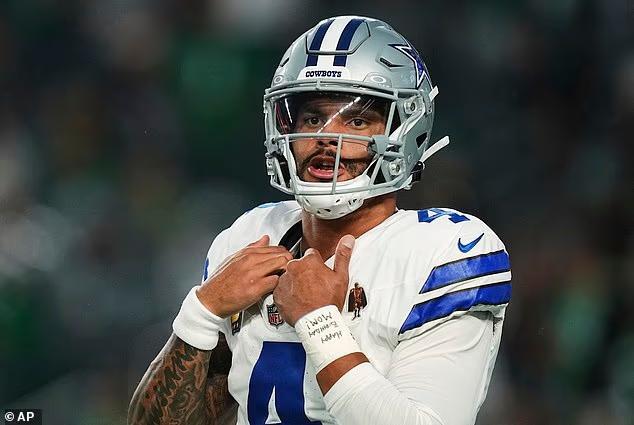 Cowboys quarterback Dak Prescott's heartbreaking message to his late ...