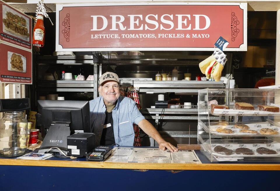 Behind the counter at Parkway, this mustachioed face has served up po ...