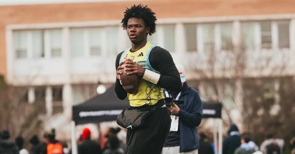 Footage from The Sevens 7-on-7 Tournament: 2028 QB Neimann Lawrence ...