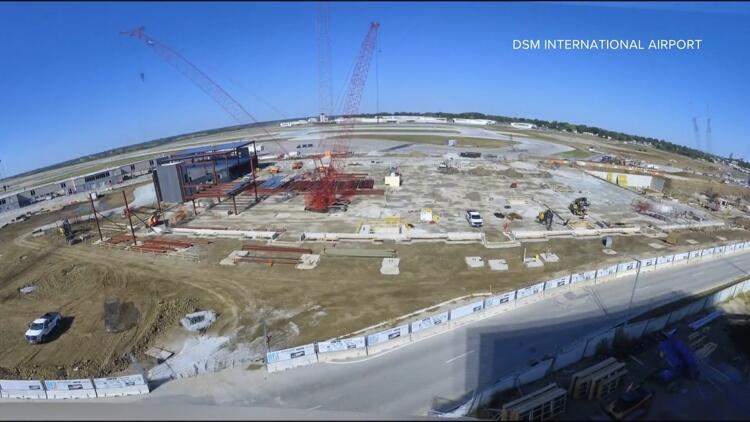 First phase of new Des Moines International Airport terminal set to ...