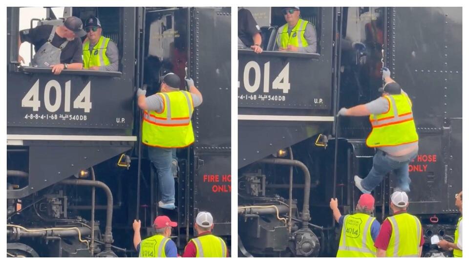 Nebraska Man Fractures Spine After Falling Off Big Boy Locomotive At ...