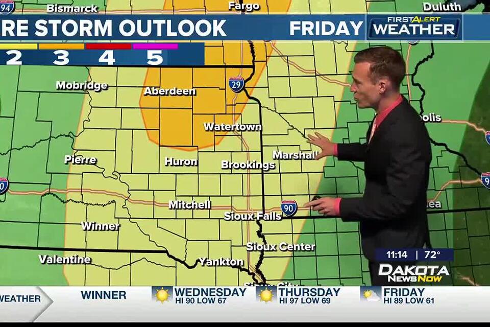 Tyler Roney's Wednesday First Alert Forecast - NewsBreak