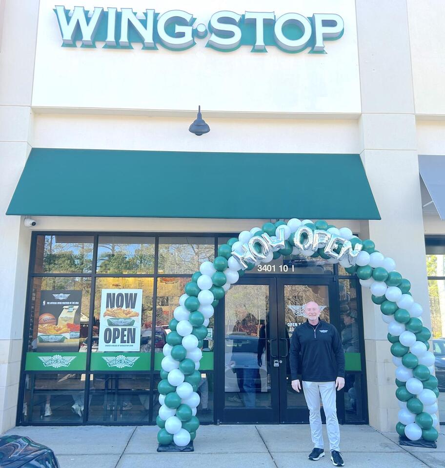 Wingstop opens to a crowd in Wilson - NewsBreak