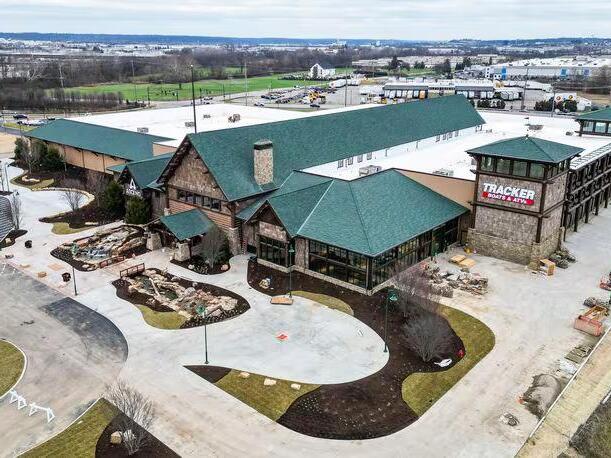 Early opening: Region’s new, mega-sized Bass Pro Shops store almost done