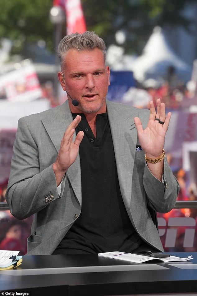ESPN's Pat McAfee caught in disgusting act as he strips into Speedo at ...