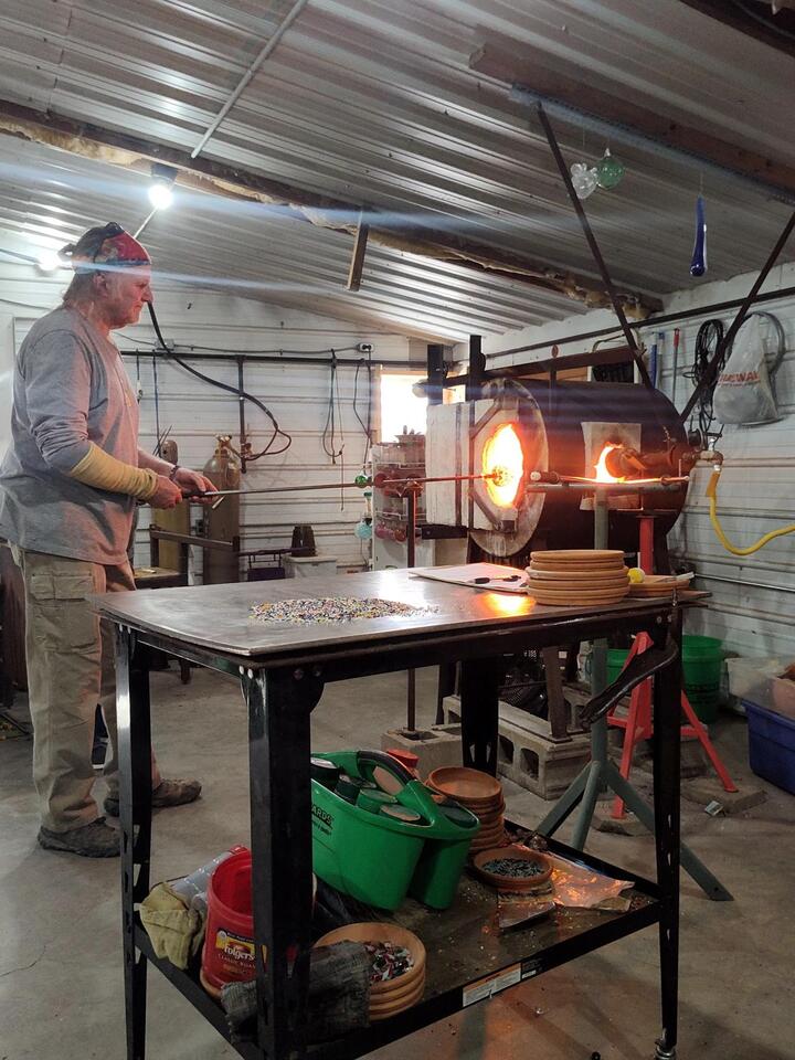 Keosauqua Glass Blowing Shop Allows You to Make Your Own Creations ...