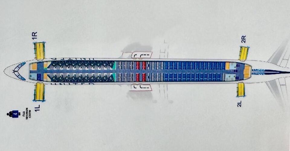 United Airlines A321XLR Seat Map Revealed: New Polaris Seat, Delivery ...