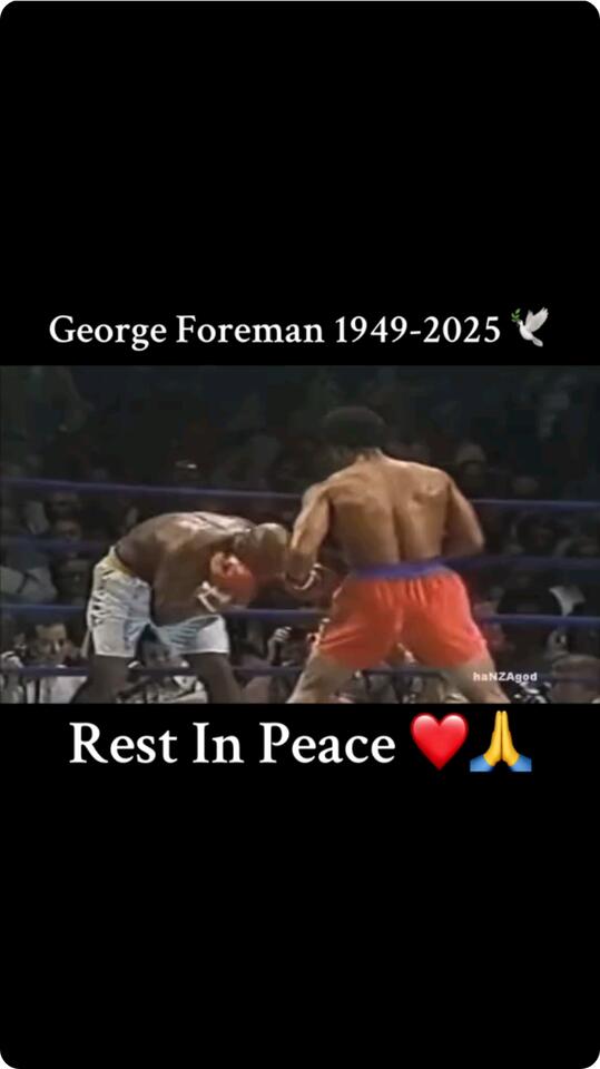 George Foreman See You Again!1949-2025 #georgeforeman #boxing# ...