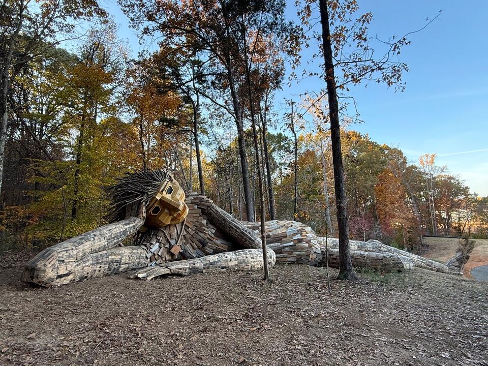 Legendary Artist Dambo Completes Largest Troll Art Installation Here in ...