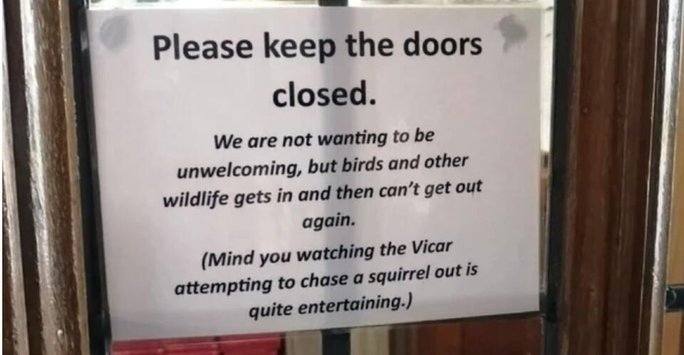 19 Door Signs That Made Visitors Think Twice - NewsBreak