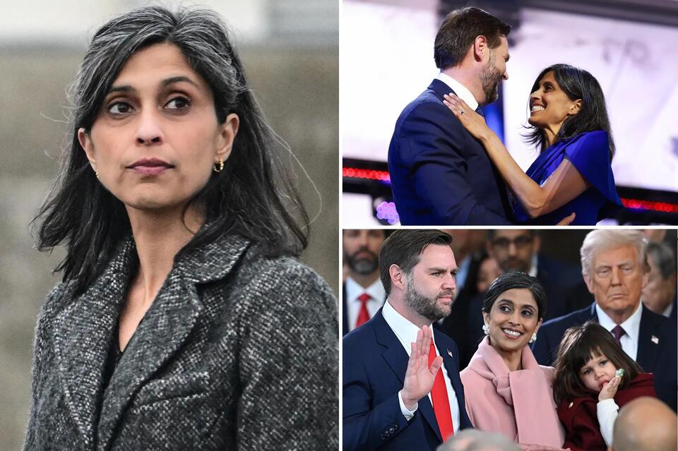 Usha Vance has charming response when asked about fitting in with MAGA ...