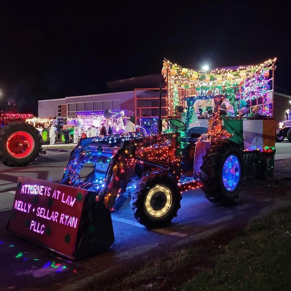 Dazzling Upstate New York Lighted Tractor Parade This Weekend - NewsBreak