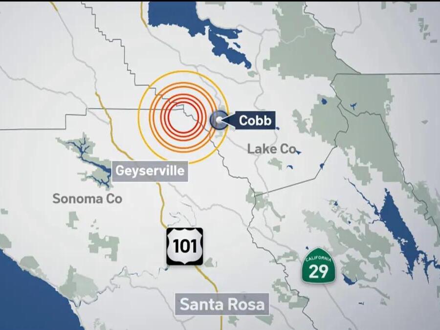 Preliminary 4.5 magnitude earthquake strikes Lake County