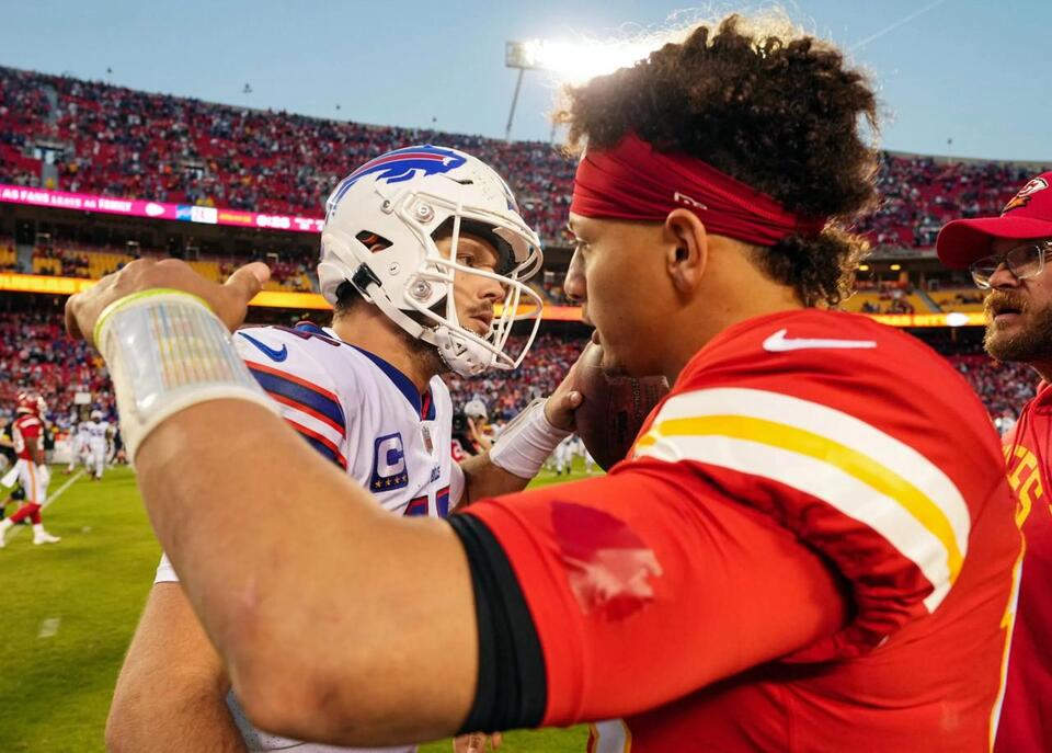 Josh Allen’s 4-Word Message to Patrick Mahomes Revealed After Controversial AFC Championship ...