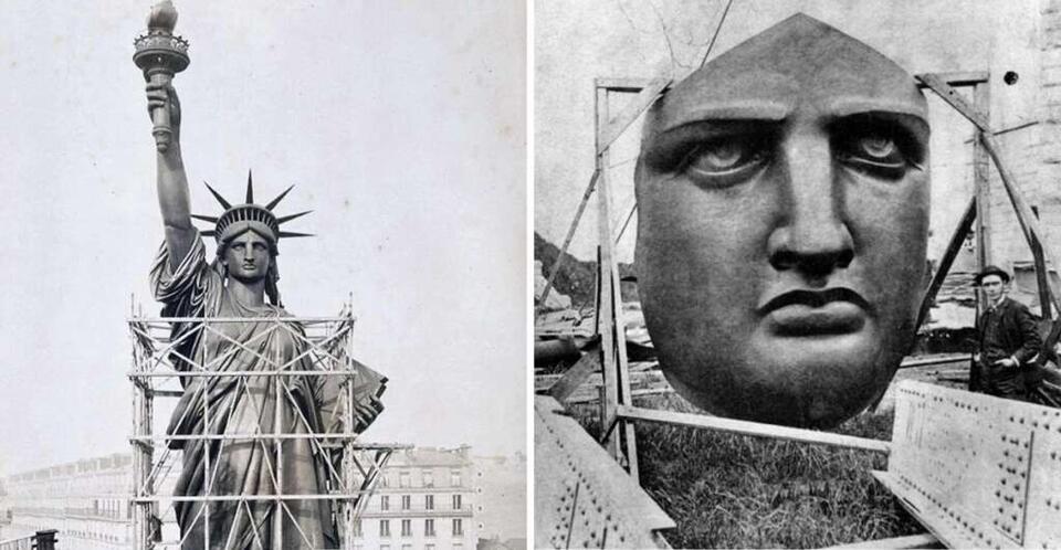 20 Vintage Photos of the Construction of The Statue Of Liberty - NewsBreak