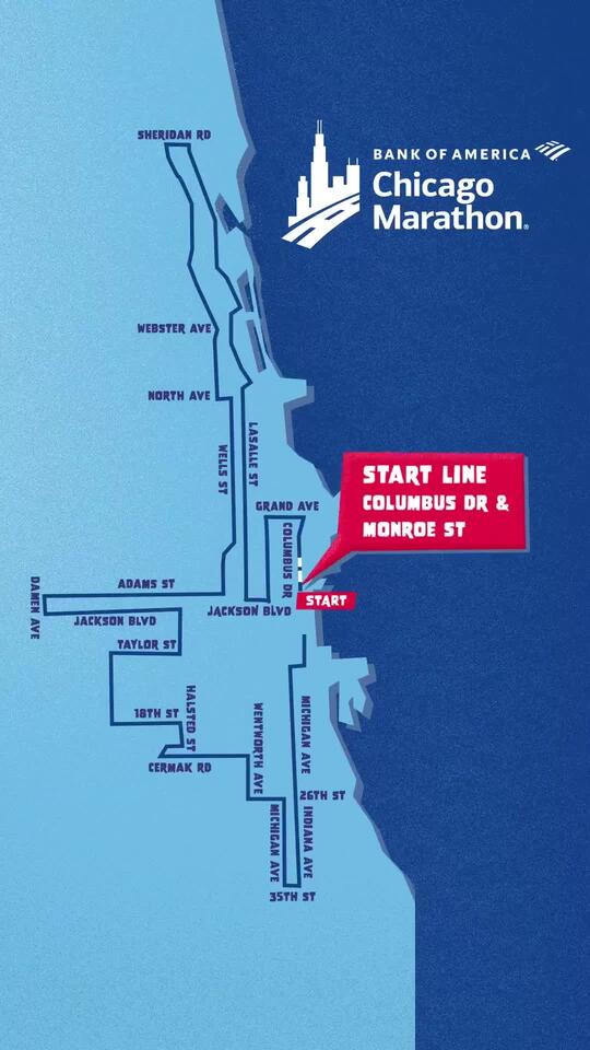 The2023 Chicago Marathon is TOMORROW The 262mile race is set to take ...