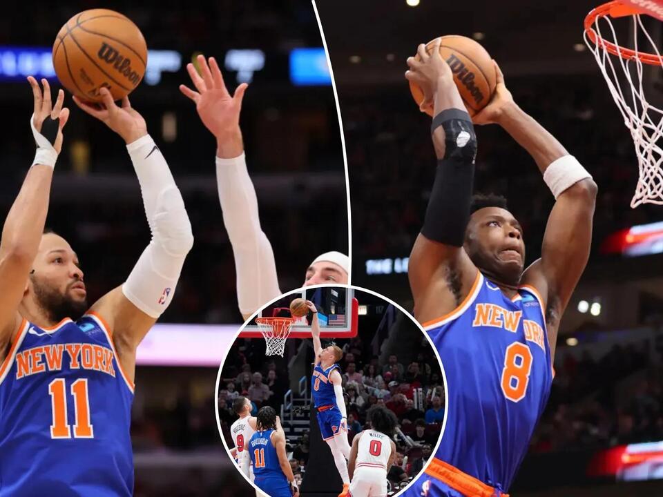 Jalen Brunson scores 45 as Knicks’ magic number to clinch top-6 spot down to one with win over Bulls