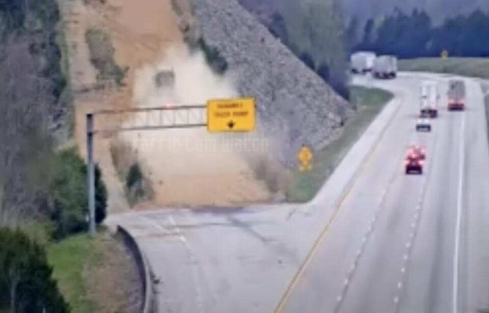 Traffic Cam catches full year of trucks taking infamous Marion TN ...