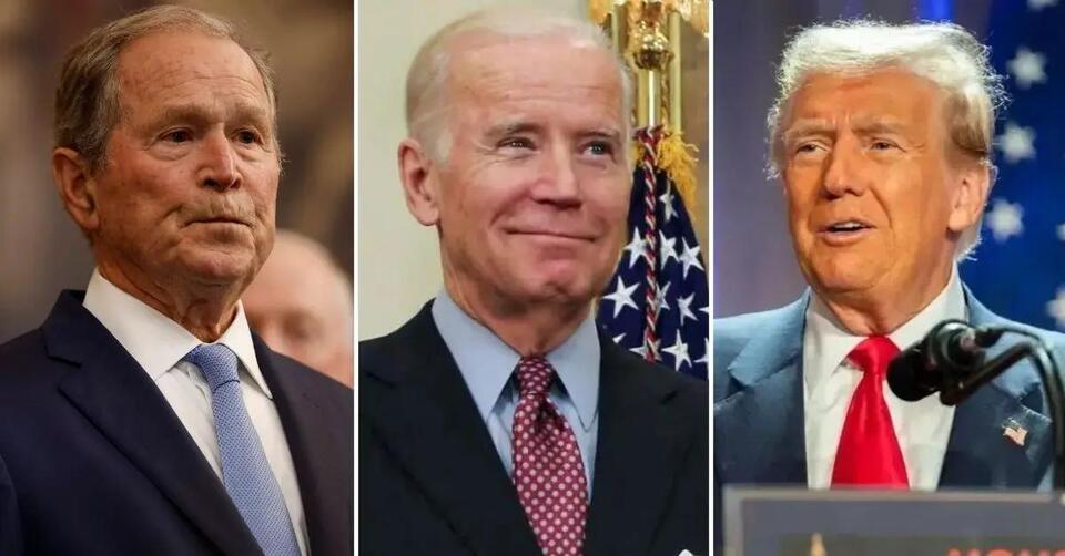 George W. Bush and Joe Biden Reunite at Dick Cheney's Funeral as Donald ...