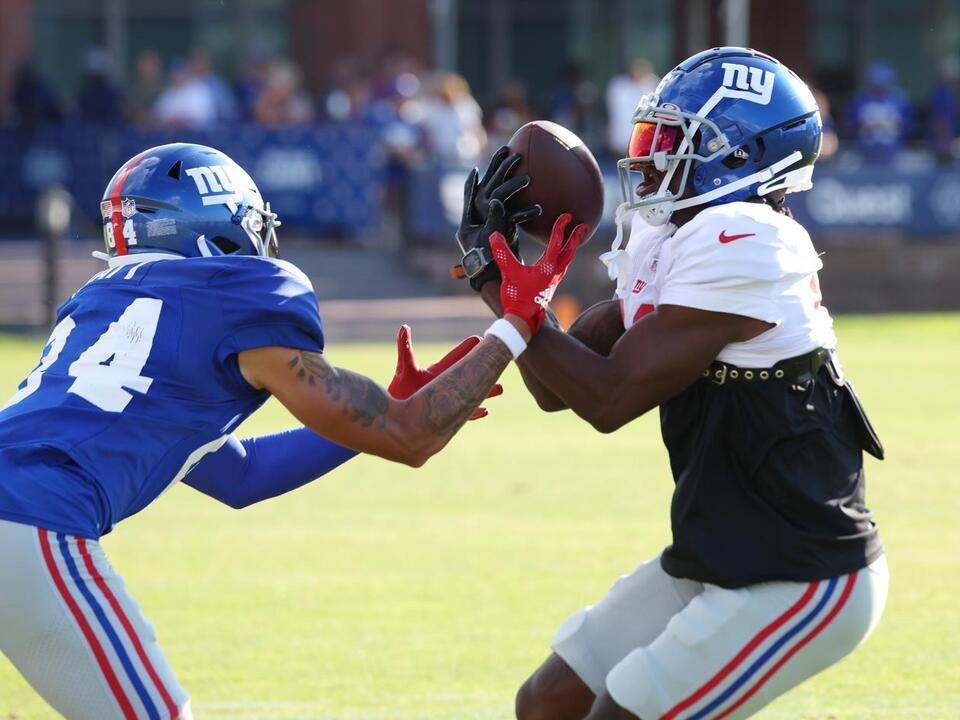 Giants’ first-round pick Deonte Banks looks legit in strong showing vs ...