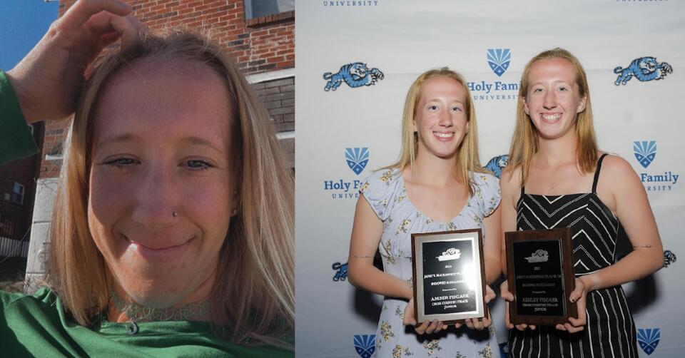 Former Student Athlete from HFU Amber Fisgaer Dies, Leaving Her Twin ...