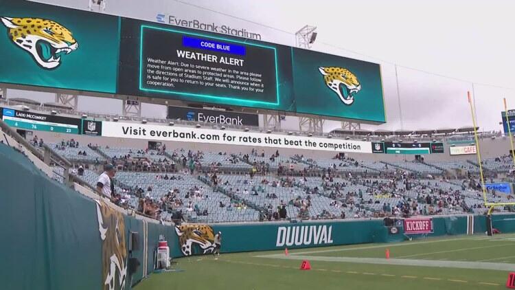 EverBank Stadium could face weather delays even with "Stadium of the ...