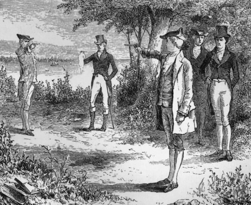 How Did Alexander Hamilton Die? Inside The Infamous Burr-Hamilton Duel ...