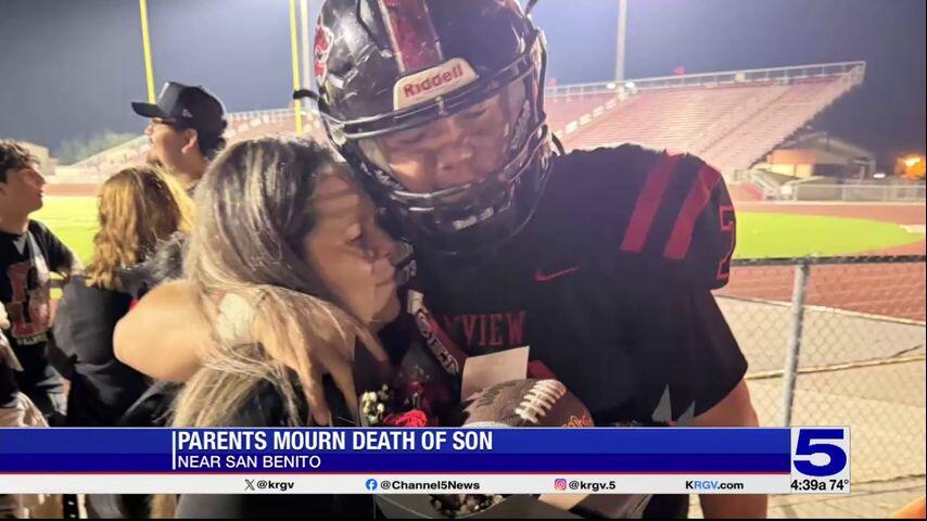Parents mourning death of Palmview High School football player - NewsBreak