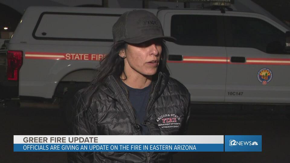 Arizona officials give update on Greer Fire | May 14 - NewsBreak