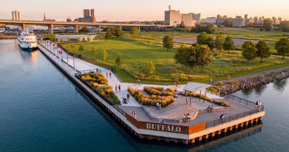 Renderings of Buffalo Outer Harbor cruise ship terminal released ...