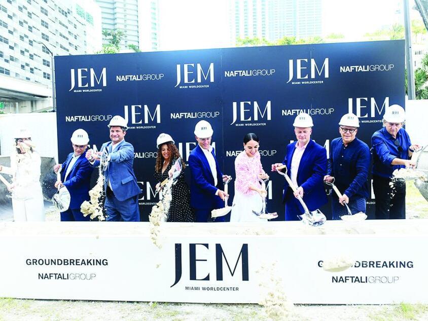 Groundbreaking ceremony for JEM Private Residences