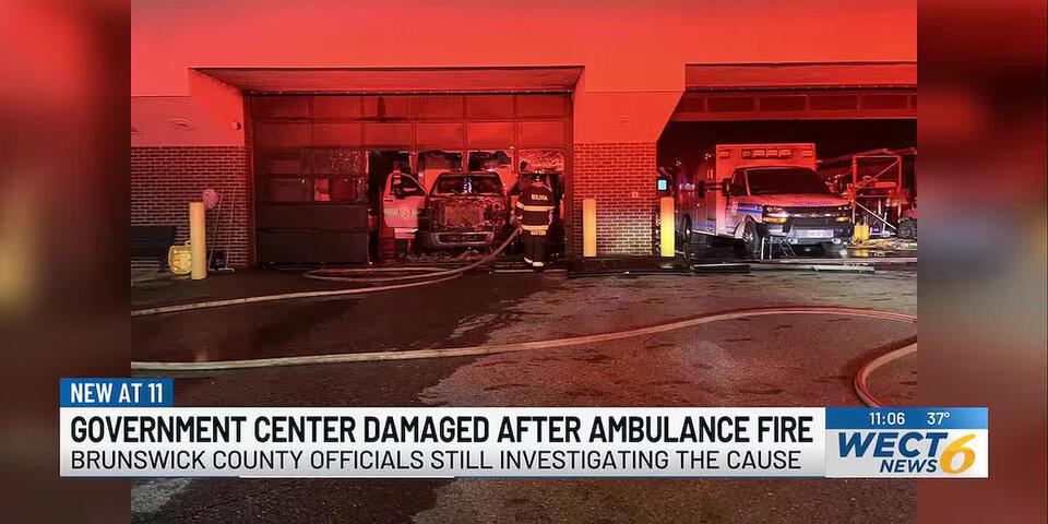 Structure fire reported at Brunswick County Government Complex - NewsBreak