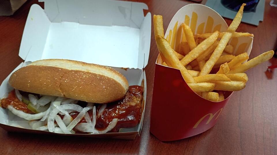 McDonald's Sued Over the Fake McRib Sandwich - NewsBreak