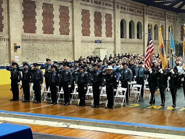 Graduation Celebration for Police Academy in Ocean County