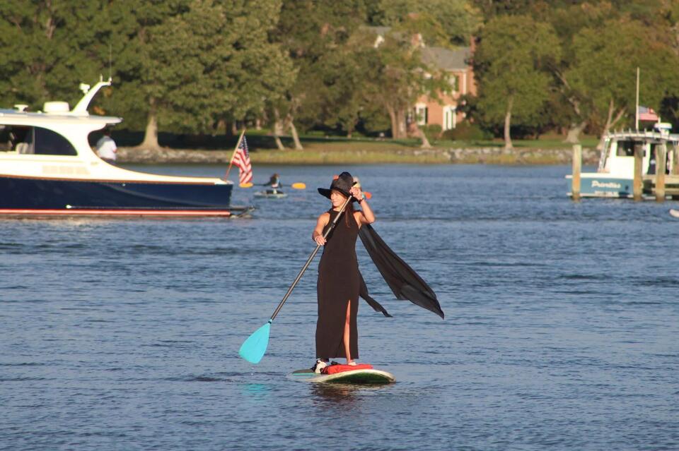 Broomsticks battle breast cancer in first witch paddle - NewsBreak